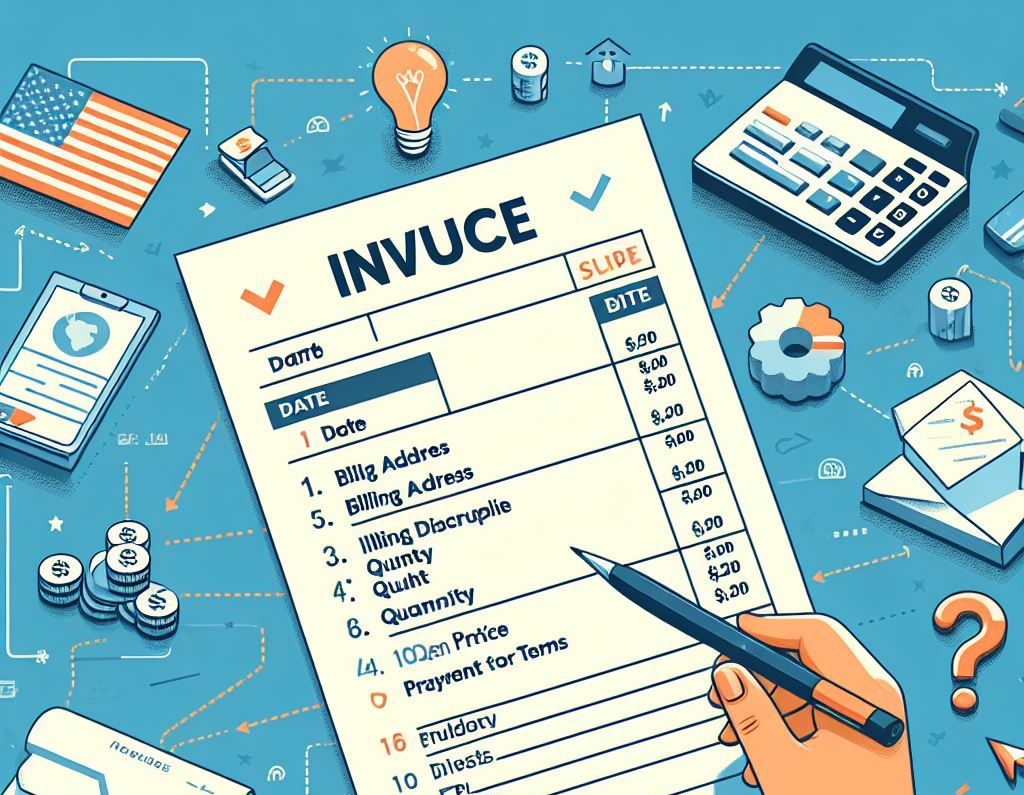 Cómo Hacer un Invoice de Cobro - Guía, Ejemplos y Plantilla | GuiaenUSA